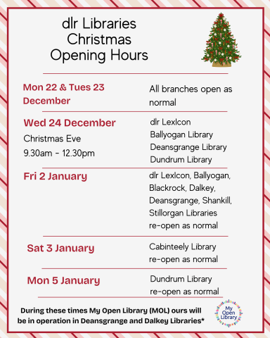 dlr Libraries Opening Hours | dlr LIBRARIES